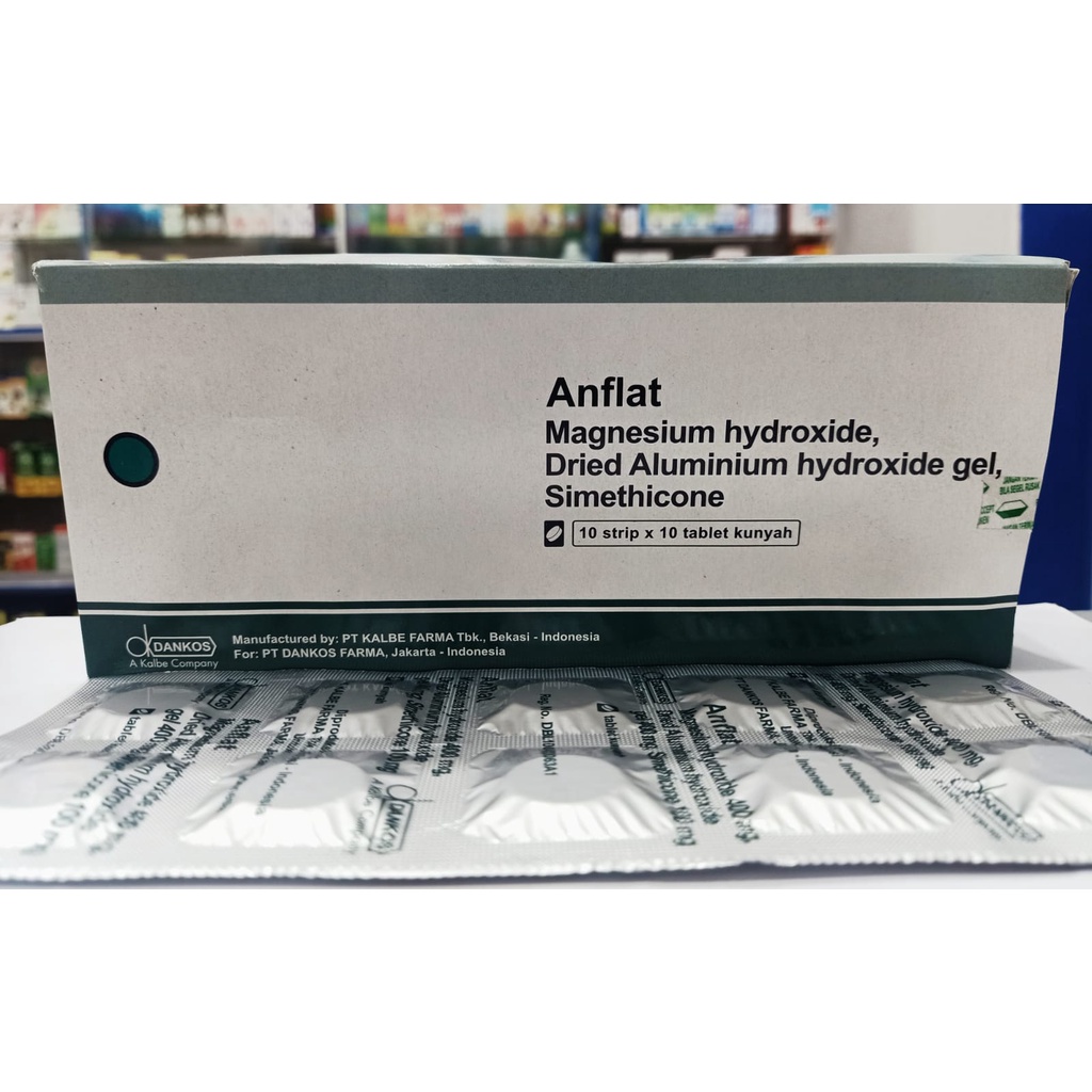Jual Anflat 𝟏 𝐒𝐓𝐑𝐈𝐏 𝐈𝐒𝐈 𝟏𝟎 𝐓𝐀𝐁𝐋𝐄𝐓 - Meredakan Asam Lambung, Maag dan ...