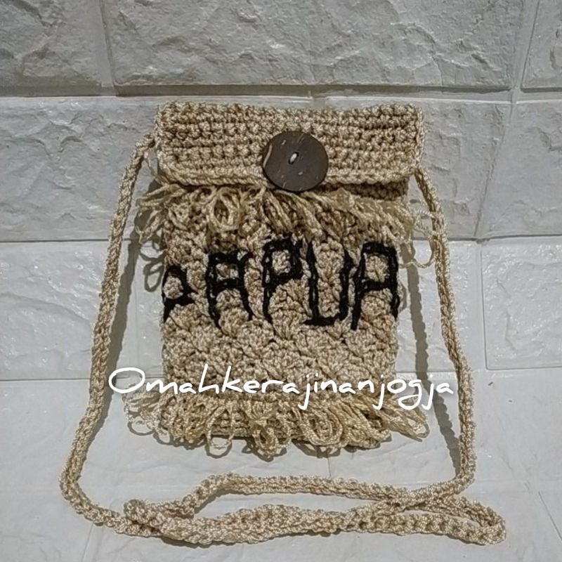 Jual tas papua , noken papua , tas hp papua | Shopee Indonesia