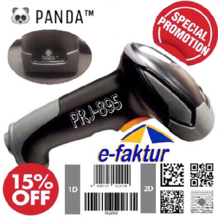 Jual Scanner Panda Prj-895 1D/2D Barcode Scanner Usb Only | Shopee ...