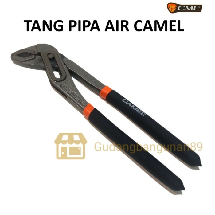 Jual Tang Burung Jepit Kunci Pipa Air Water Pump Pliers 8 10 12 Inch CAMEL | Shopee Indonesia