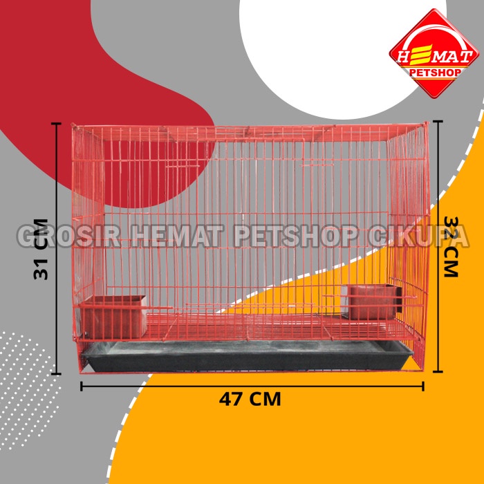 Jual Kandang Hewan Kelinci Besi lipat premium Rabbit Cage | Shopee ...