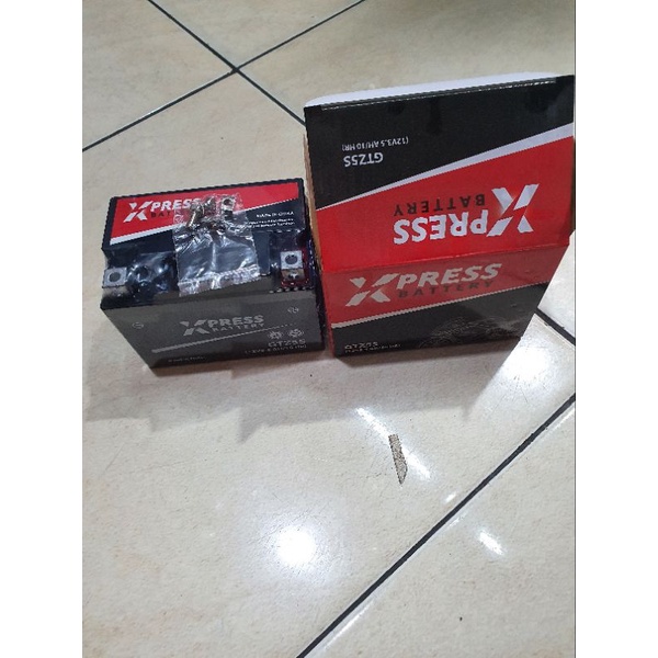 Jual Accu/Aki/Battery Motor Xpress GTZ5S | Shopee Indonesia