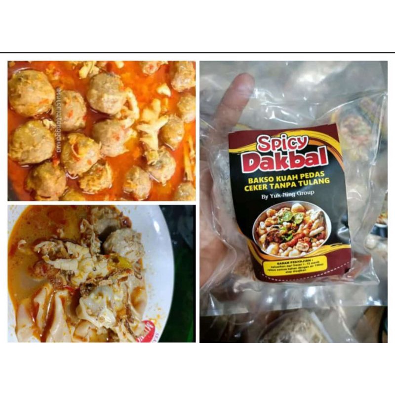Jual Bakso Spicy Dakbal Bakso Frozen isian Campur | Shopee Indonesia