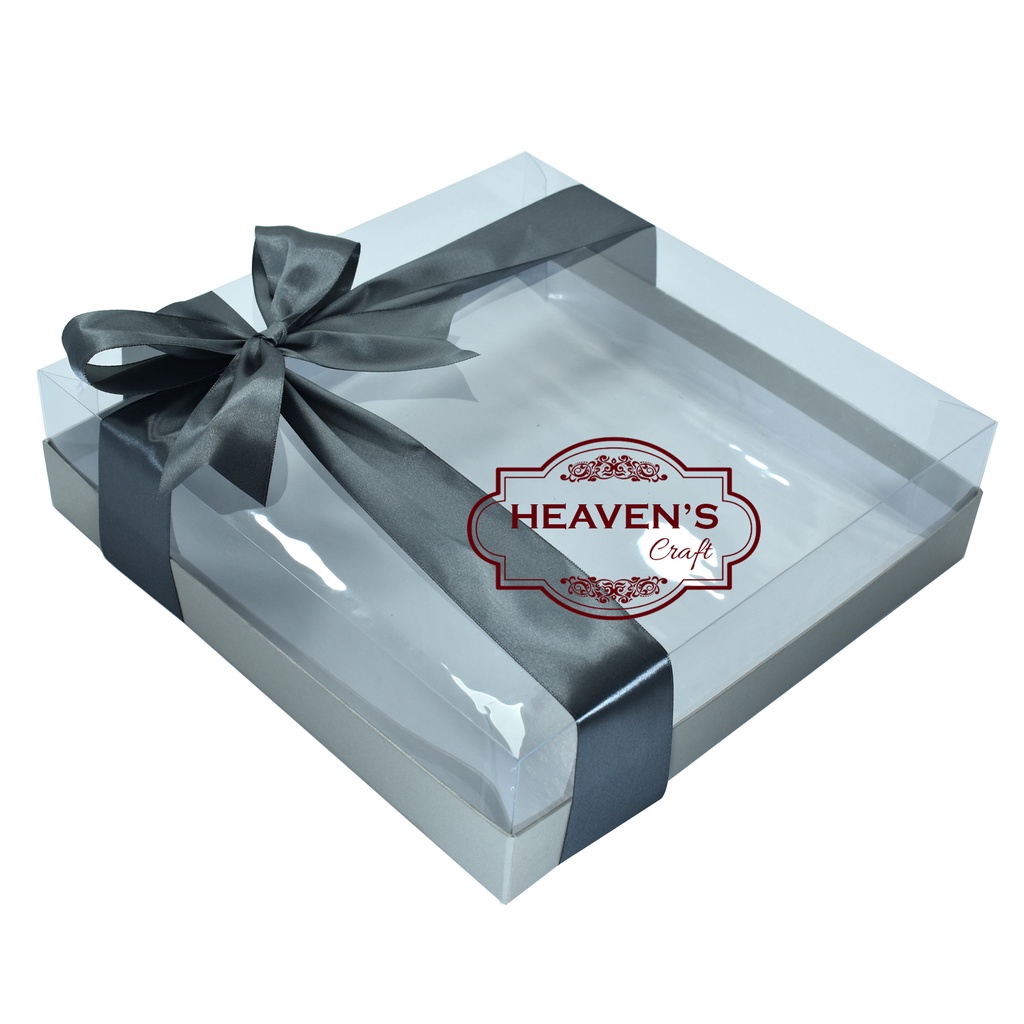 Jual Box mika/hard box/kemasan mika/kotak kado/tart box/giftbox/cake ...
