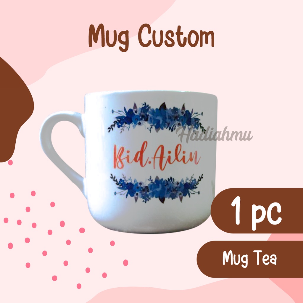 Jual Mug Teh Custom - Mug Tea Custom | Shopee Indonesia
