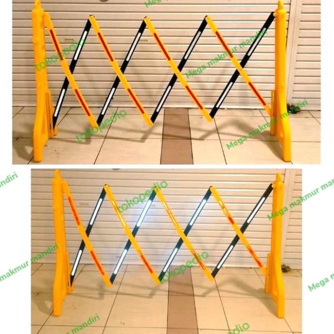 Jual road barrier lipat pagar pembatas portabel | Shopee Indonesia