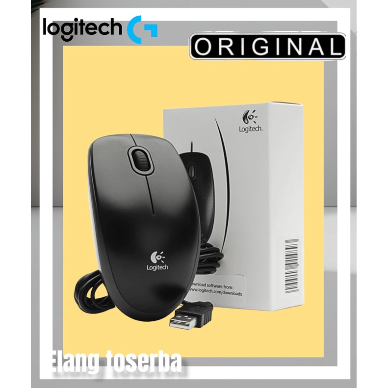 Jual LOGITECH B100 / M90 mouse kabel usb 100%ORIGINAL | Shopee Indonesia