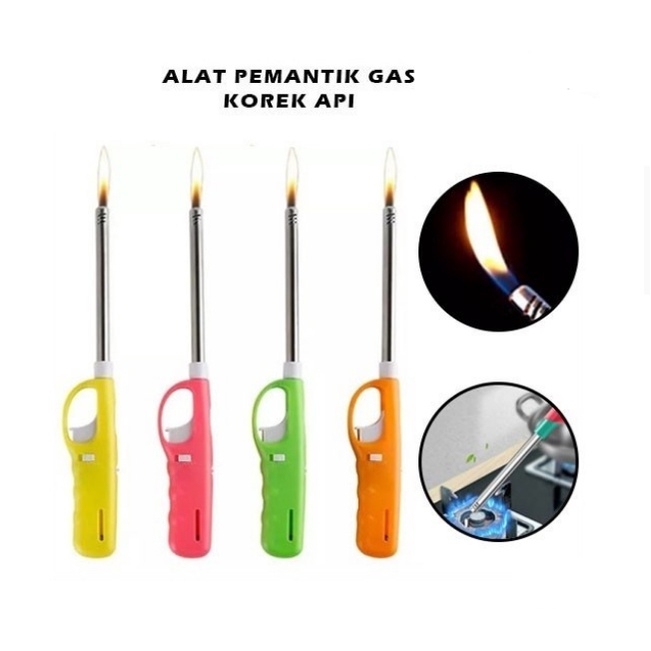 Jual Alat Pematik Api Korek Api Kompor Gas Lilin Lighter Multifungsi ...