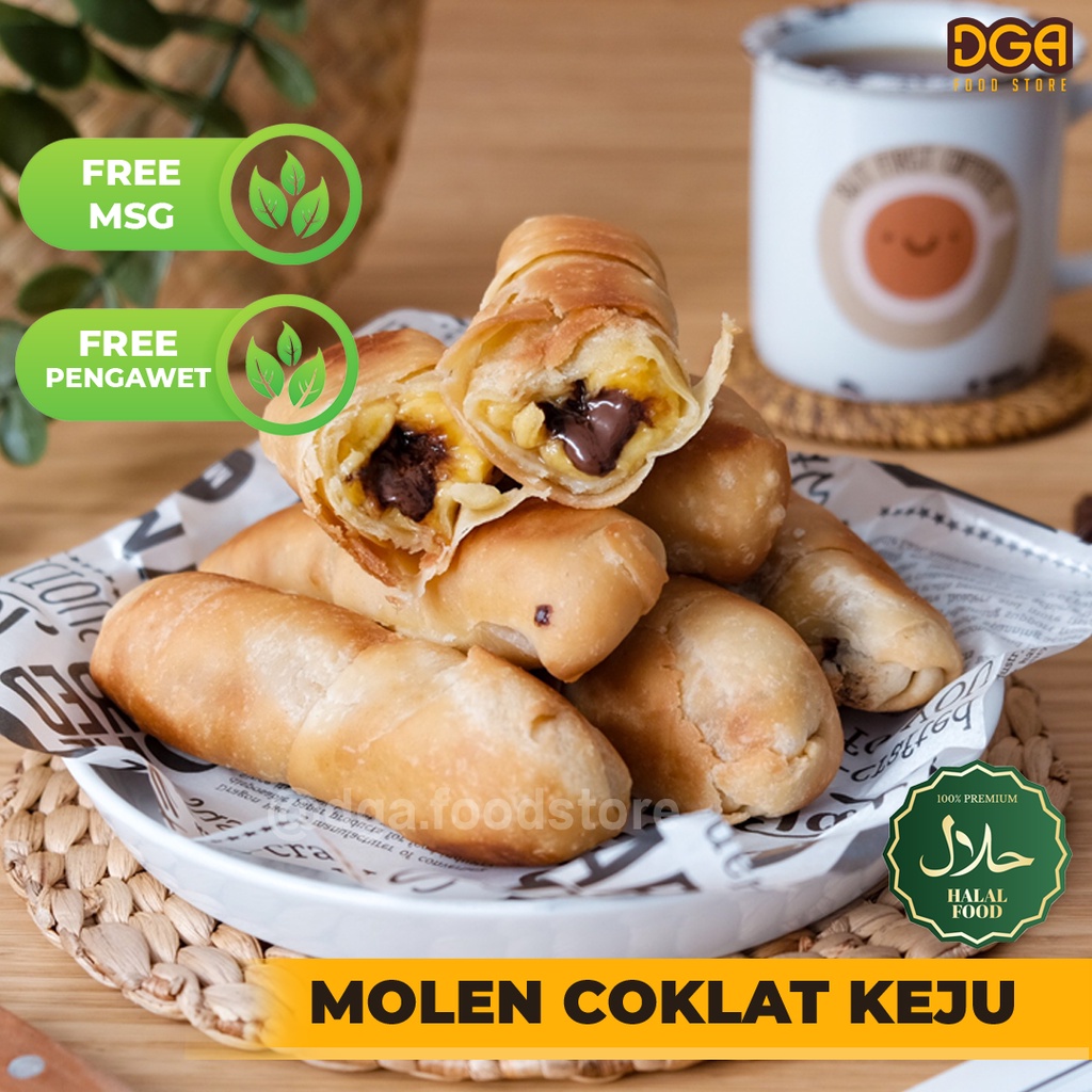 Jual PISANG MOLEN COKLAT LUMER (HOMEMADE, NON MSG, NON PENGAWET ...