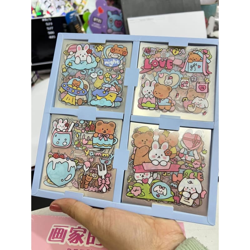 Jual Stiker Box Viral Sticker Tumbrel Aesthetic Box is 80pcs Stikcer ...