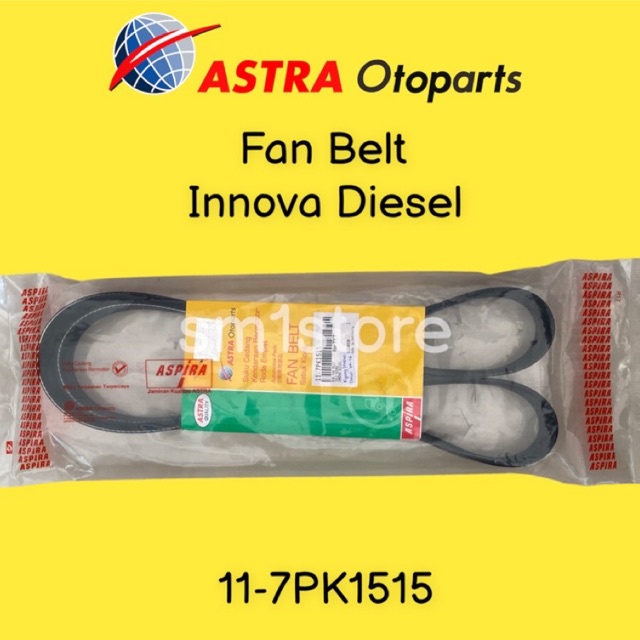 Jual Fan Belt Tali Sabuk Kipas Innova Fortuner Hilux Diesel V-belt ...