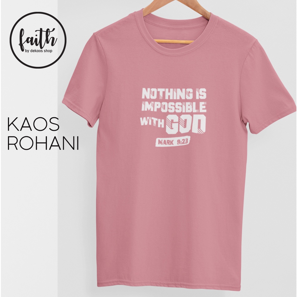 Jual KAOS ROHANI KRISTEN / KAOS ROHANI TERBARU / KAOS ROHANI / BAJU ...