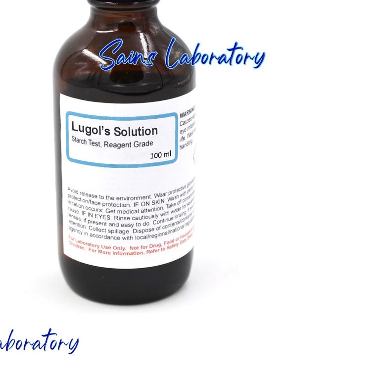 Jual Lugol I2KI 100 ml Analisys Larutan Lugol’s Solution Uji Makanan ...
