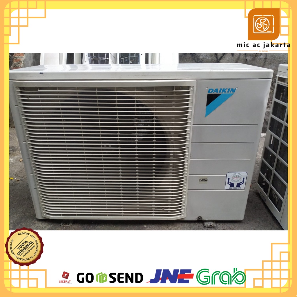 Jual Outdoor AC Daikin 2PK R 410A Second Bekas unit only Bergaransi ...