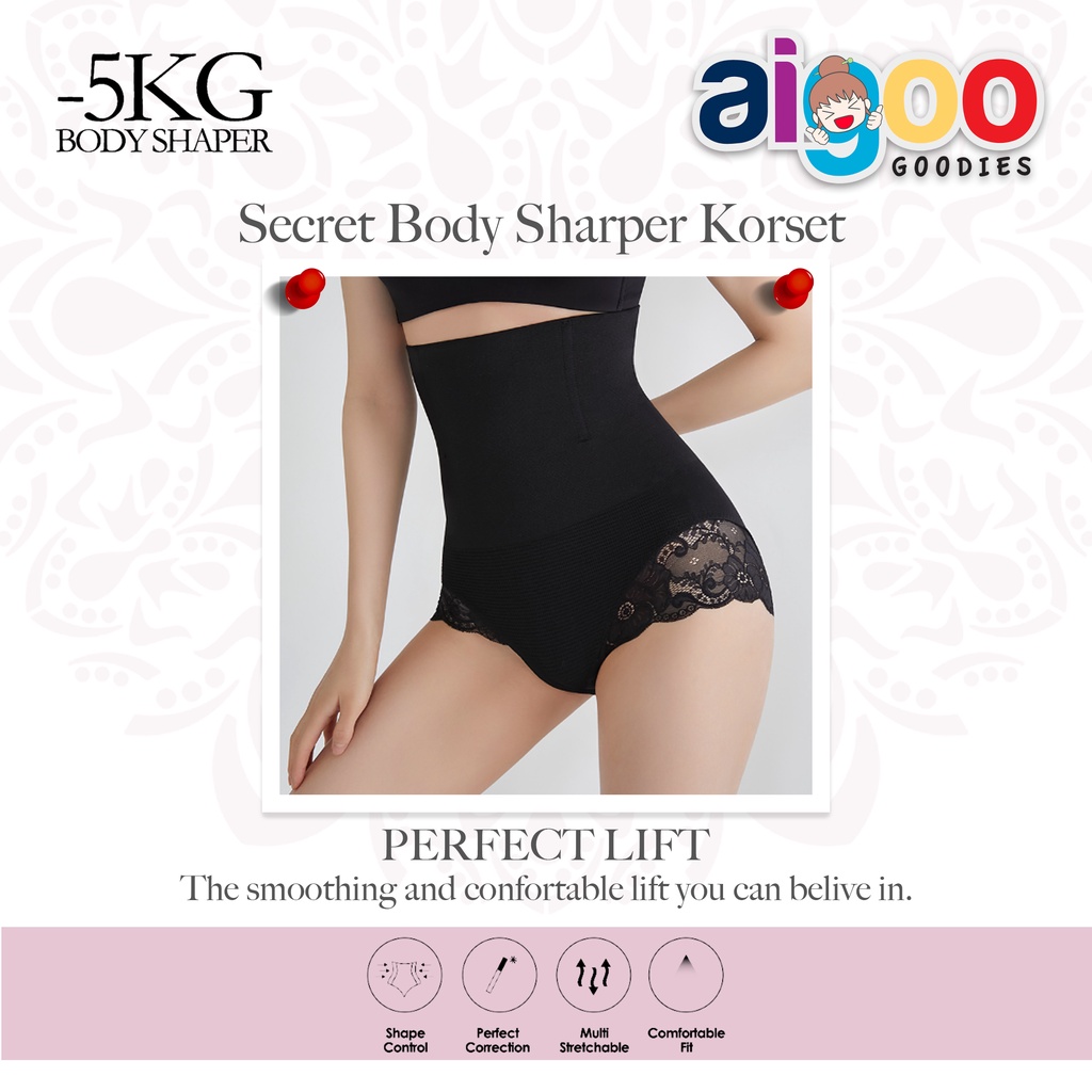 Jual CHUU KOREA -5KG / SECRET BODY SHAPER KORSET- PERFECT LIFT - ORIGINAL 100% / CHUU KOREA ...