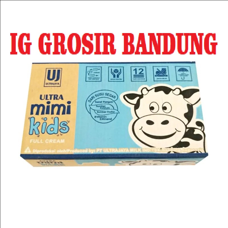Jual Ultra Mimi Full Cream 125ml Dus | Shopee Indonesia