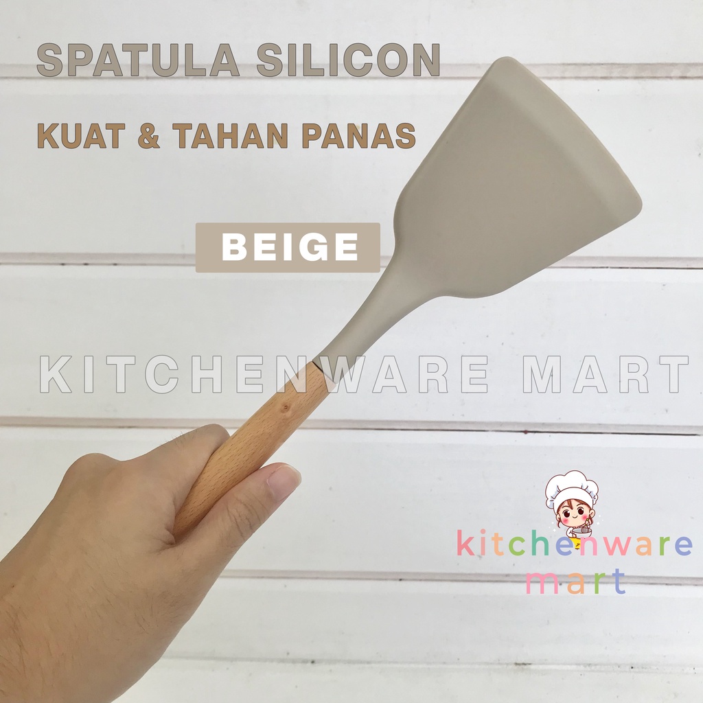 Jual SPATULA SUTIL TURNER- Gohappy Spatula Masak PINK - Sutil Silicon Sendok Dapur tahan panas ...