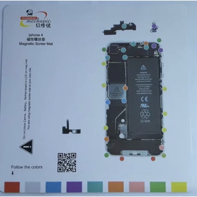 Jual MECHANIC Magnetic Screw Mat For Iphone 4G Original (Harga Spesial ...