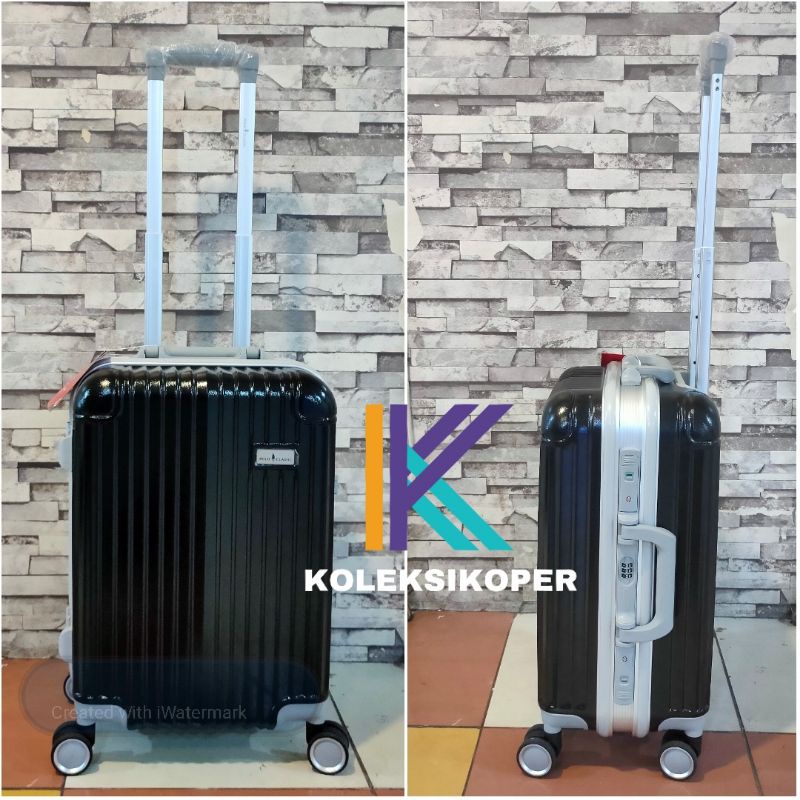 Jual Koper Polo Classic Polycarbonate Box No Zipper ukuran Kabin 20 ...