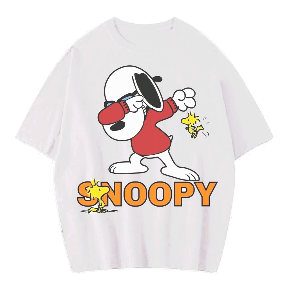 Jual Patternmerch "Snoopy thug life" Oversized T-shirt | kaos vintage ...