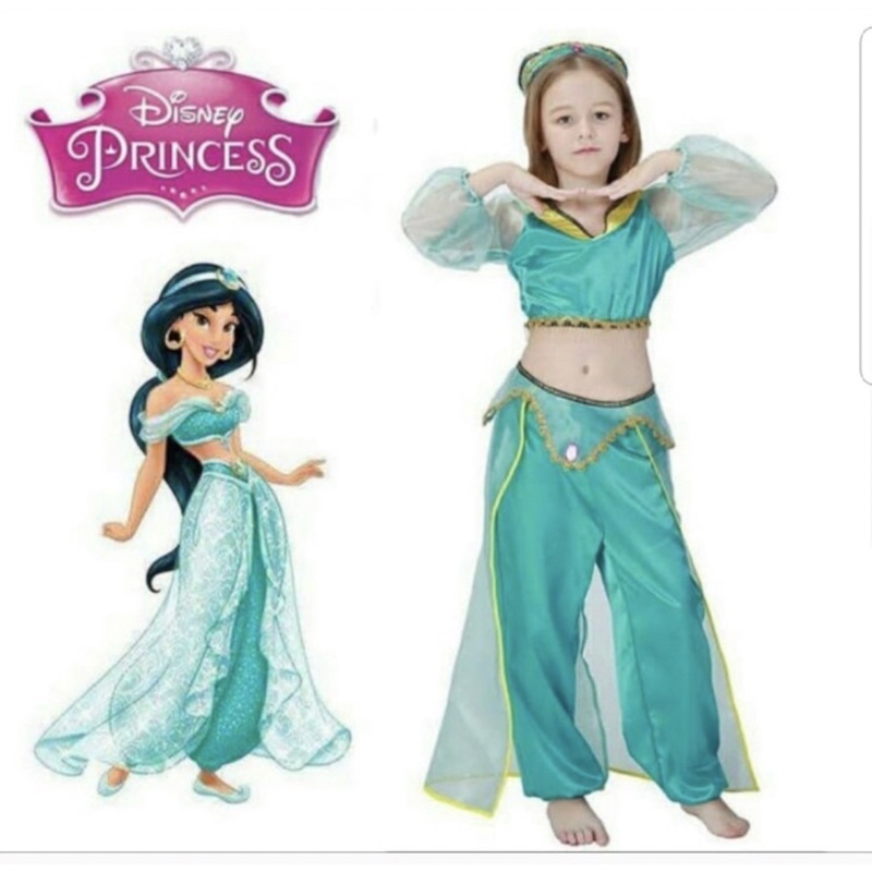 Jual jojokids | cosplay arabian princess jasmine | costume aladdin girl ...