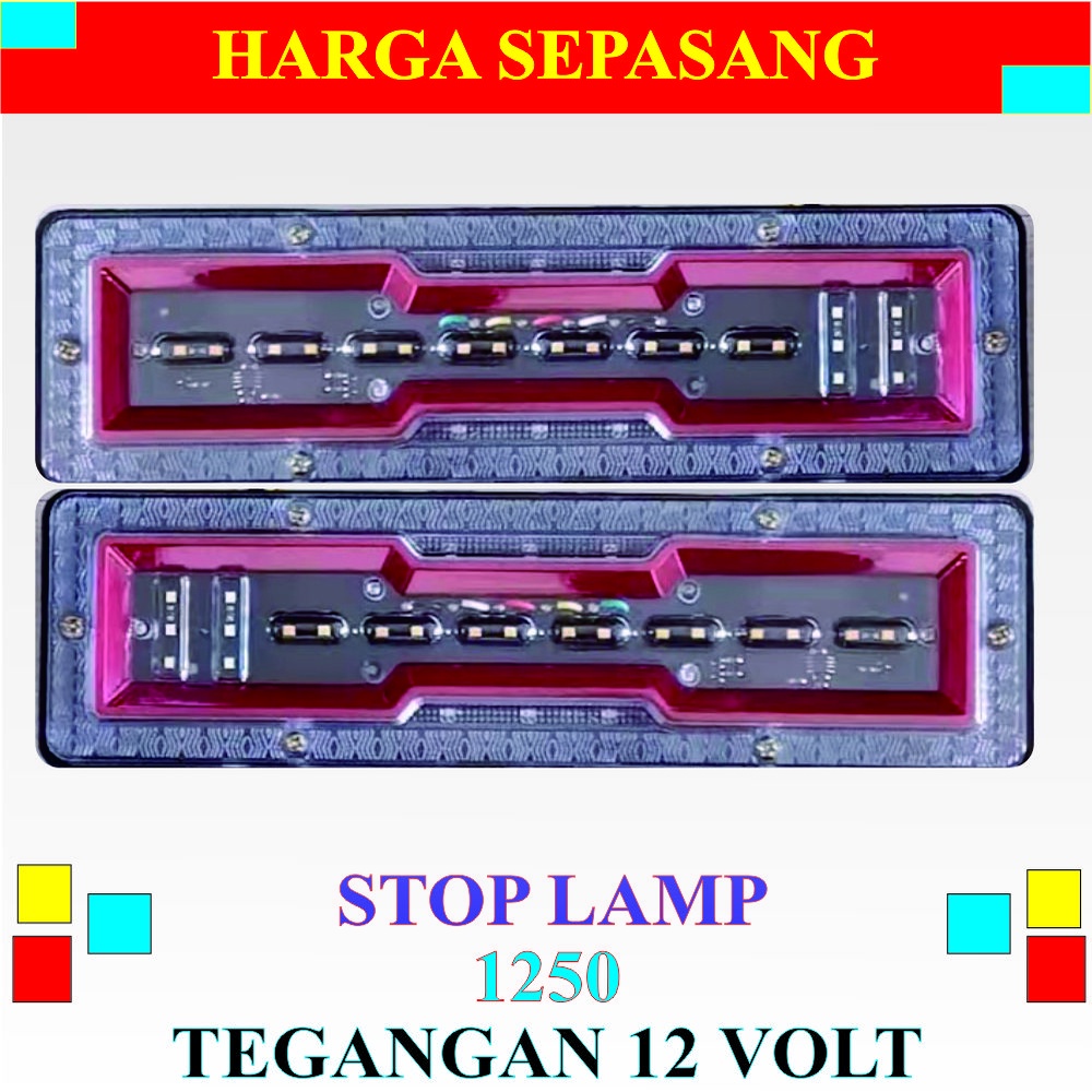 Jual Lampu Variasi Stoplamp Stop Lamp Rem Belakang LED Mobil Truk ...