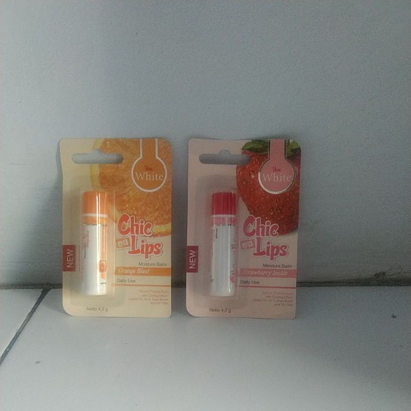 Jual VIVA WHITE CHIC ON LIPS 4,2 GRAM | Shopee Indonesia