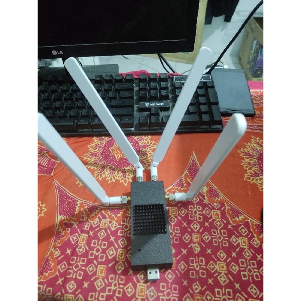 Jual Modem Rakitan Dell dw5821e CAT 16 Support 5 CA komplit + 4 antena ...