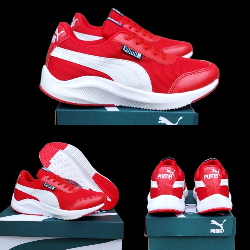 Jual Sepatu fuma Runing merah flare running red wanita olahraga lari ...