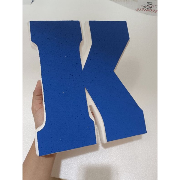 Jual custom huruf nama styrofoam tinggi 25 cm | Shopee Indonesia