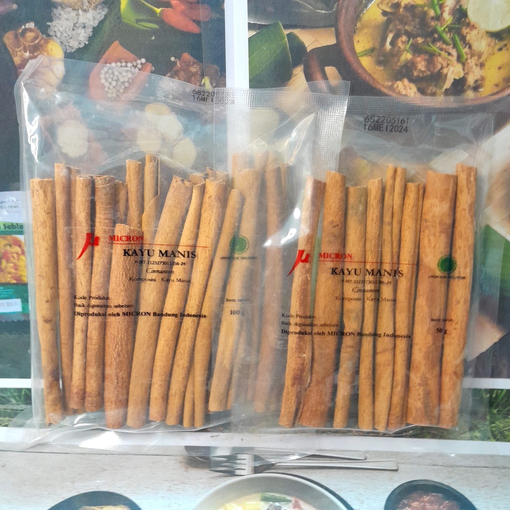 Jual Bumbu Dasar Samara Micron- Kayu Manis Batang - Cinnamon Stik ...