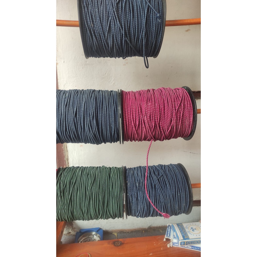 Jual Tali Frame Tenda Elastis 2,5 MM Multifungsi Camping String Panjang ...