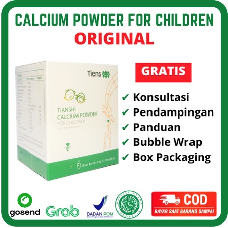Jual SUSU TIENS TIANSHI PENINGGI BADAN ANAK ORIGINAL SEGEL ISI 10 ...