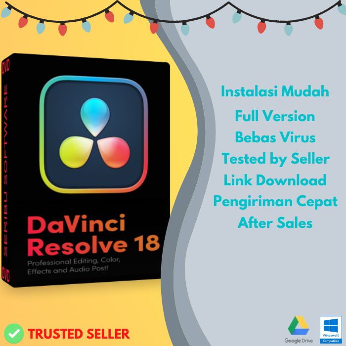 Jual Davinci Resolve Studio 18 (Update Terbaru) | Shopee Indonesia Jual Davinci Resolve Studio 18 (Update Terbaru) | Shopee Indonesia