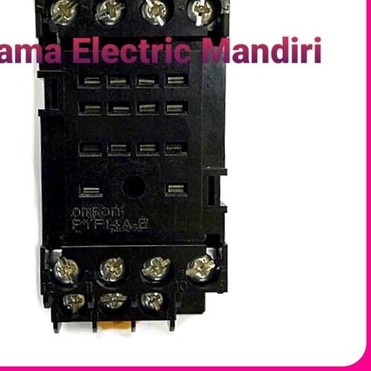 Jual OMRON Socket Relay PYF14A-E PYF14AE Untuk Relay MY4N ORIGINAL ...