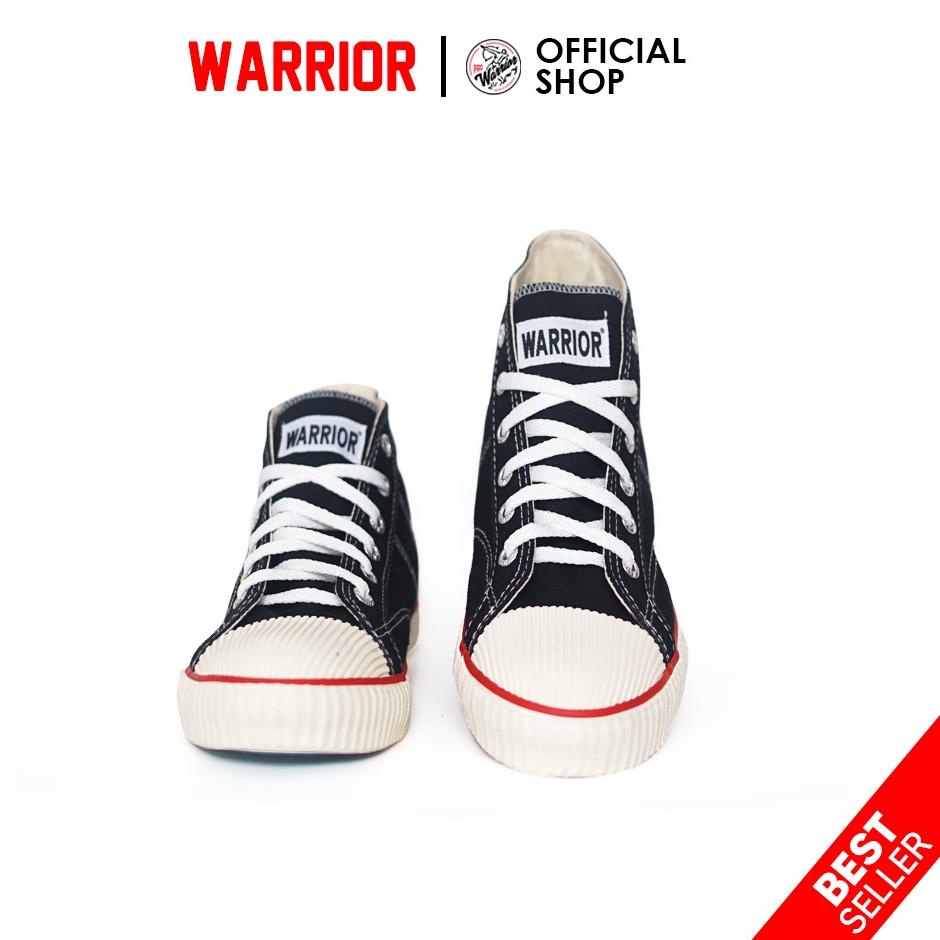 Jual Rekomendasi Warrior Classic Hitam Putih HC - Sepatu Sekolah ...