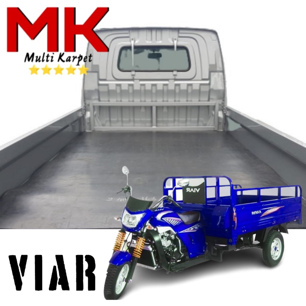 Jual Karpet Karet Alas Bak Viar Motor Kaisar Motor tebal 6 MM Ply ...