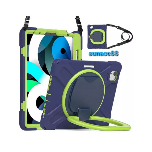 Jual Casing Armor Ring Standing 360° Free Tali Selempang Ipad Air 5 ...