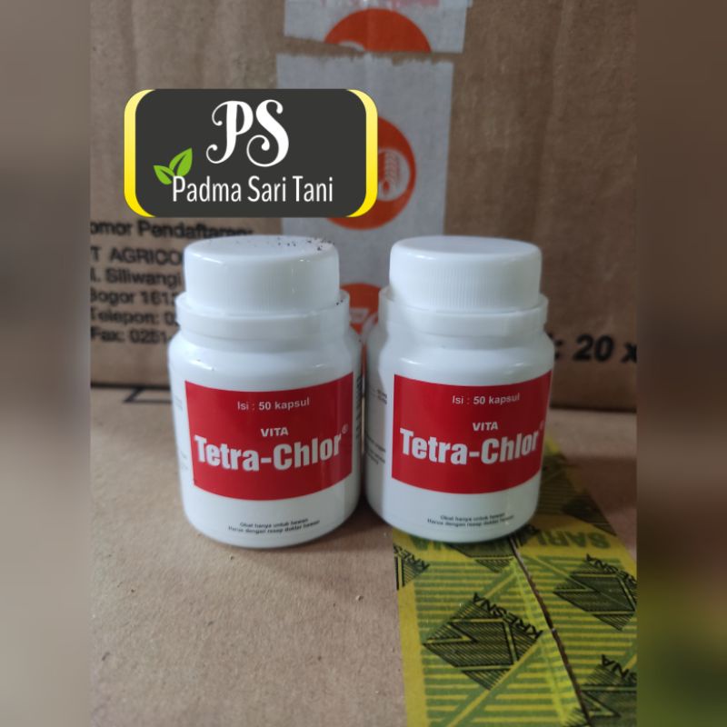 Jual Obat Ayam Vita TETRA CHLOR (50 Kapsul) | Shopee Indonesia