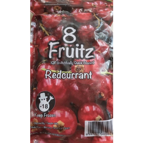 Jual Imported IQF Redcurrant ( frozen fruit / buah beku ) | Shopee ...