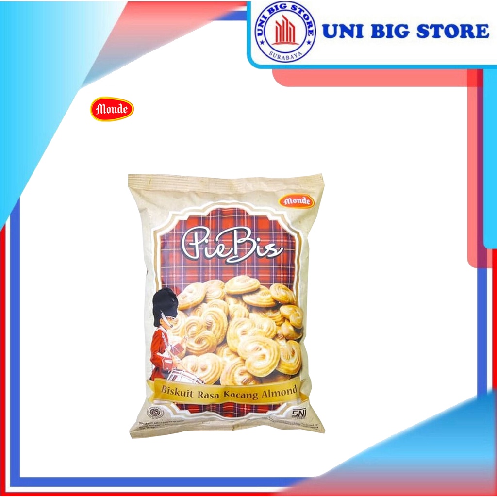 Jual Monde Pie Bis Biskuit Kacang Almond 40 gr | Shopee Indonesia