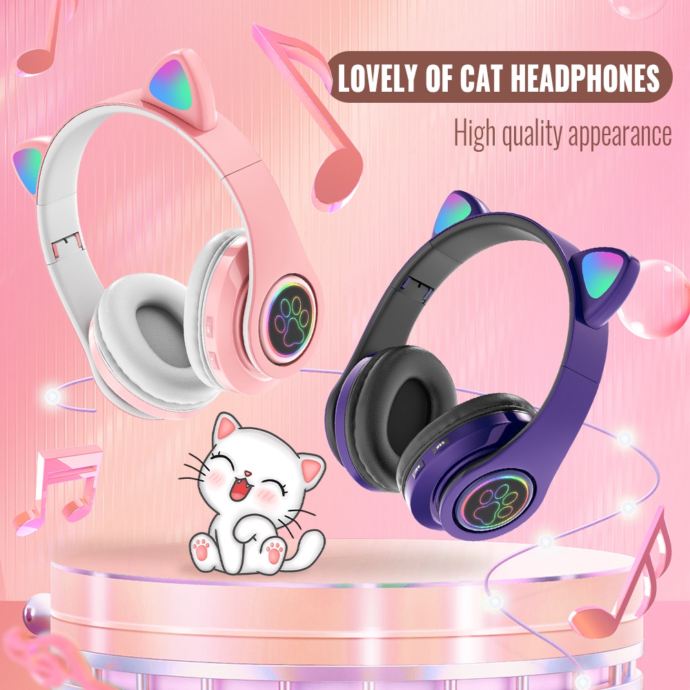 Jual Folding Ori Hengset Bluetooth Gaming Headset Full Bass Telinga ...
