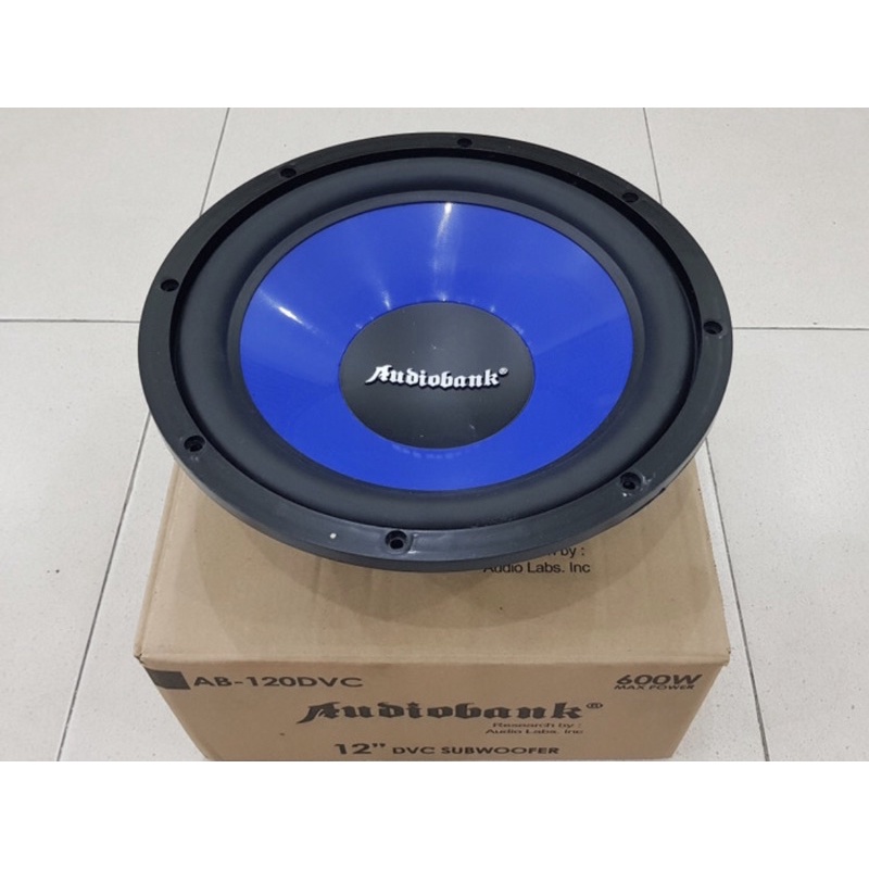 Jual SUBWOOFER AUDIOBANK 12 INCH DOUBLE COIL ORIGINAL | Shopee Indonesia