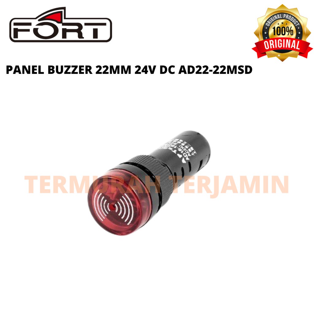 Jual PANEL BUZZER 22MM 24V DC AD22-22MSD | Shopee Indonesia