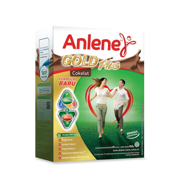 Jual Anlene Gold Chocolate 600gr - Nutrisi Tulang, Sendi, dan Otot ...