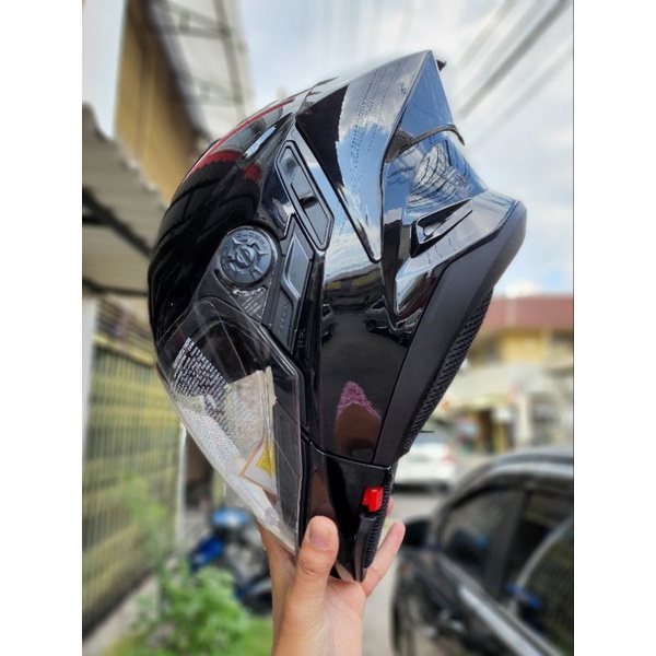 Jual ZEUS ZS 613C POLOS + SPOILER + TOPI PEAK (PAKET GANTENG) + iridium ...