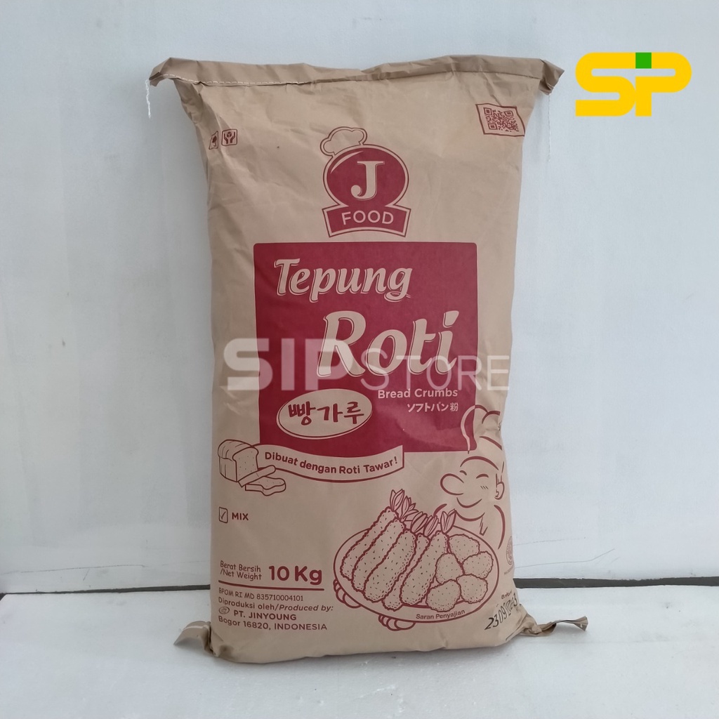 Jual Bread Crumbs "JFOOD" Mix @10kg / Tepung Roti / Tepung Panir @10kg ...