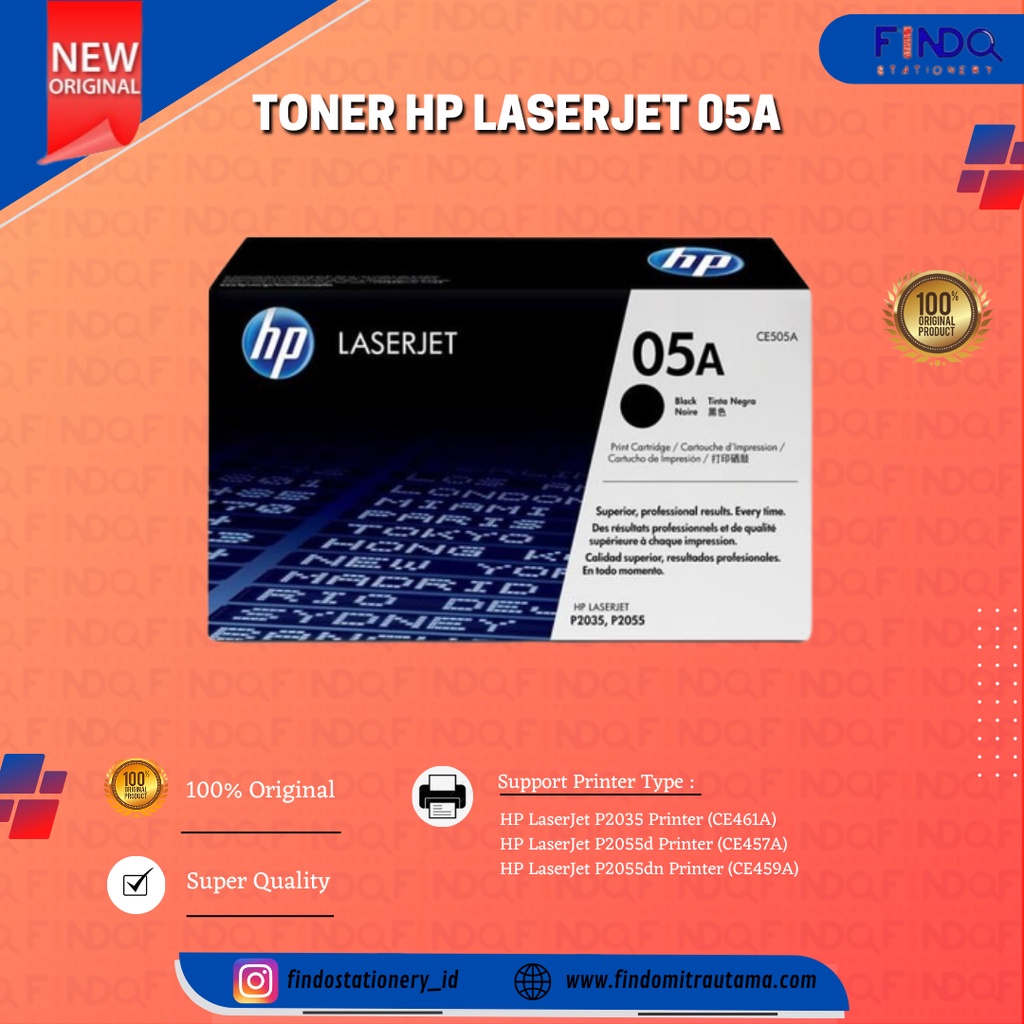 Jual TONER HP LASERJET 05A | Shopee Indonesia