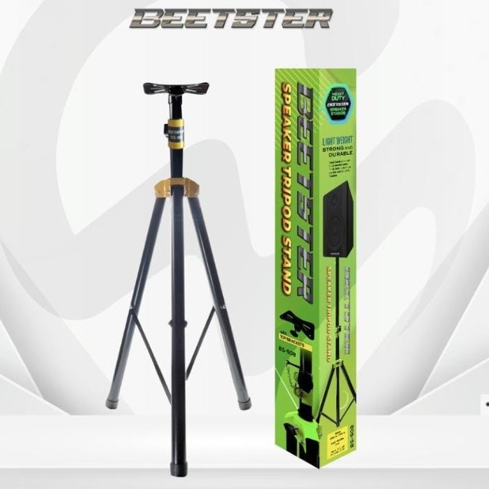 Jual Stand Speaker Tiang Kaki Tripod Spiker BS-508 BEETSTER Full Besi ...