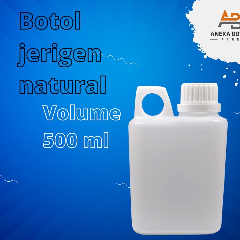 Jual Botol Jerigen ML 500 | Jerigen 500 ML | Jerigen 500 ML Natural ...